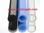 Pneumatic TPU tube, 100% new material with SGS certificates, transparent blue.
